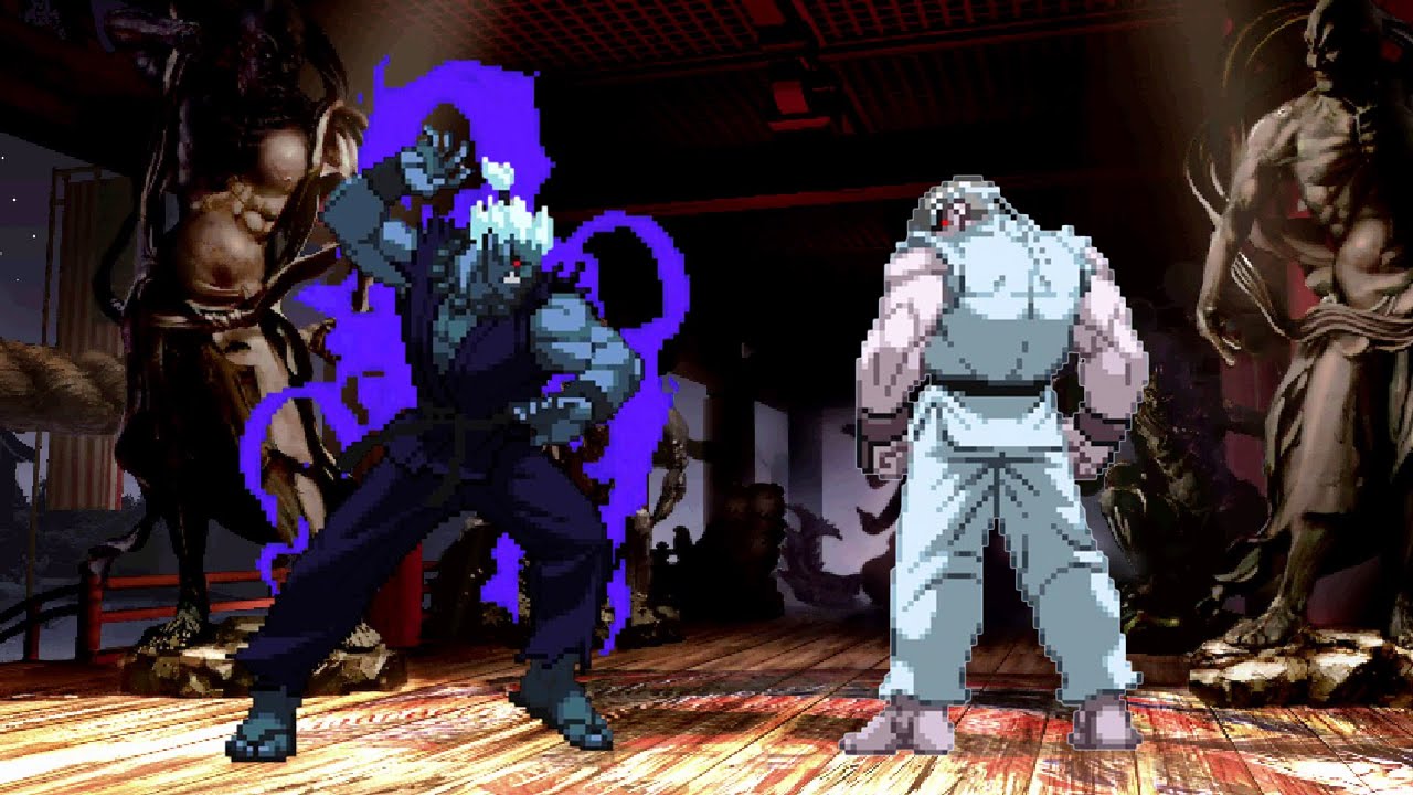 DRAGON RYU VS ONI AKUMA - YouTube