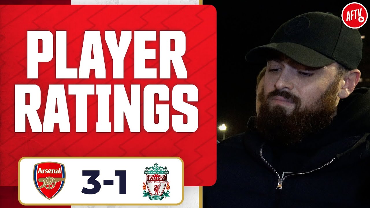 Robbie & Turkish Heated Player Ratings | Arsenal 3-1 Liverpool | Player ...