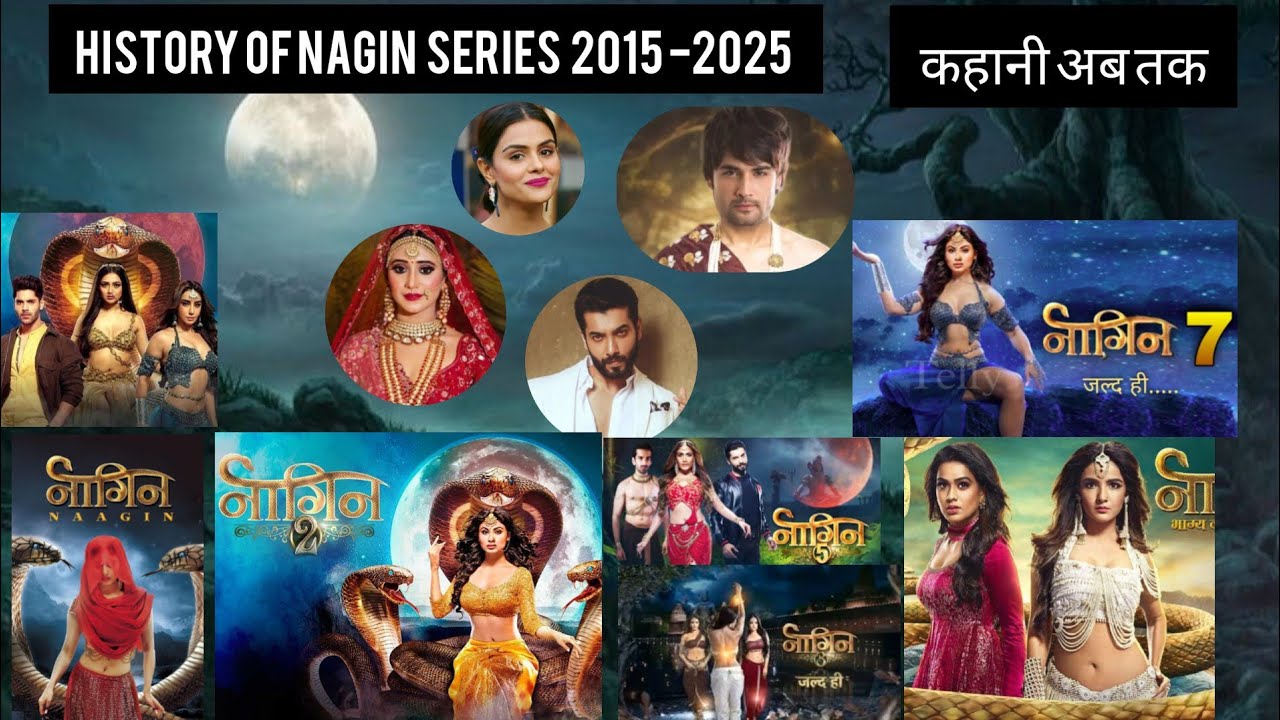 History of Nagin series 2015 to 2025 | Nagin 1,2,3,4,5,6, nagin 7 lead ...
