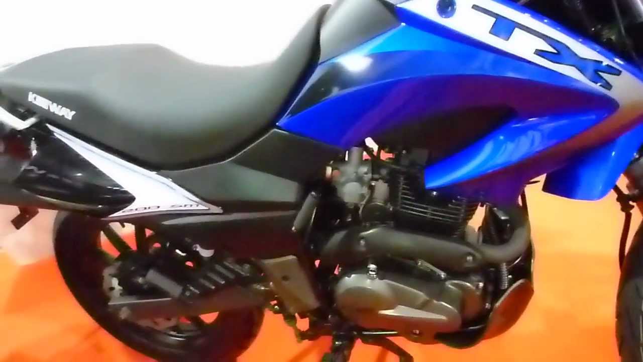 keeway tx 200 sm 2013 - YouTube