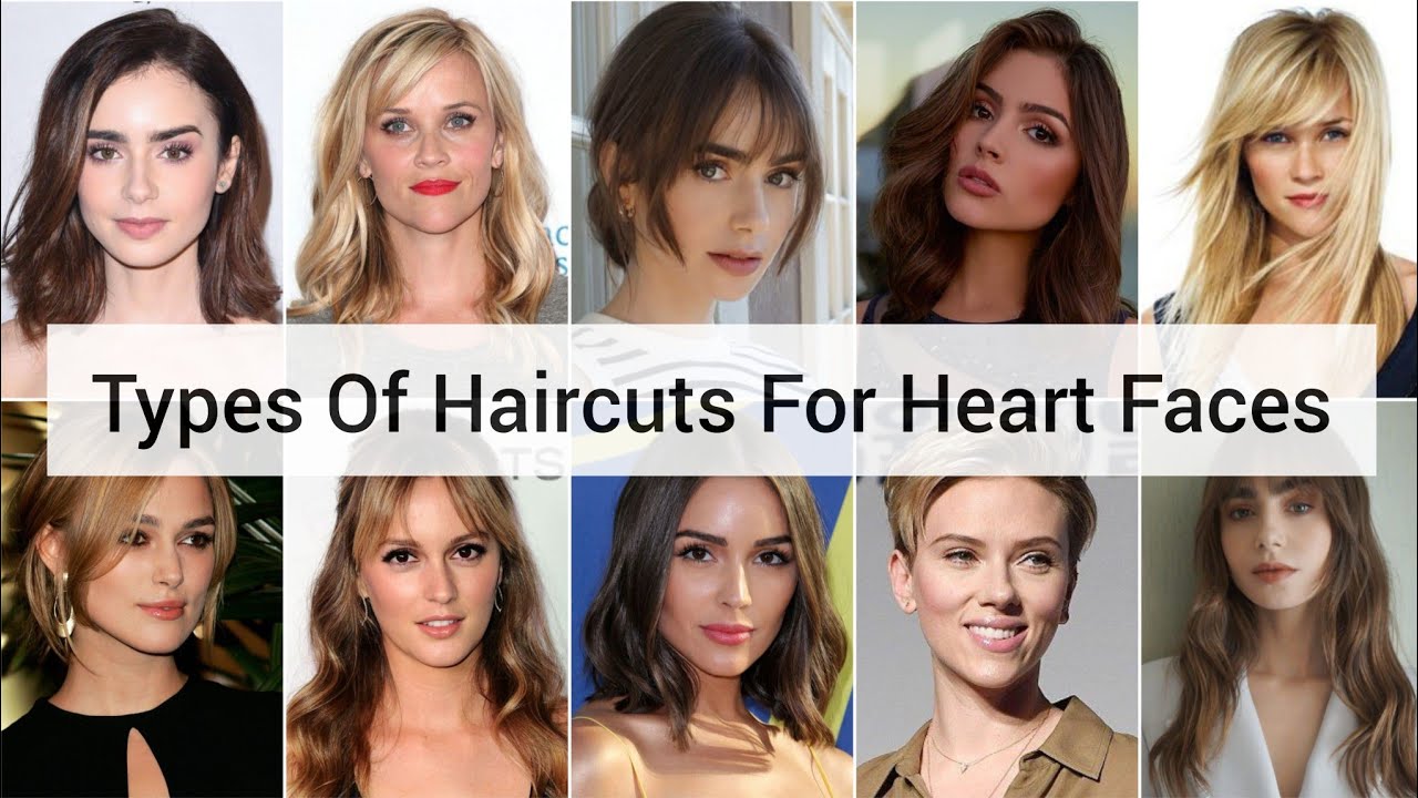 Types Of Haircuts For Heart Faces | Fashion Lookbook #fashion #haircut ...