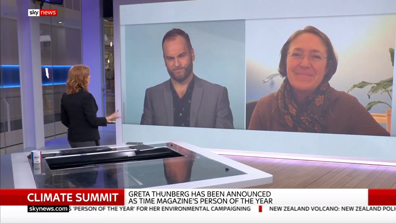 Sky News | Sarah Lunnon | 11 December 2019 | Extinction Rebellion - YouTube