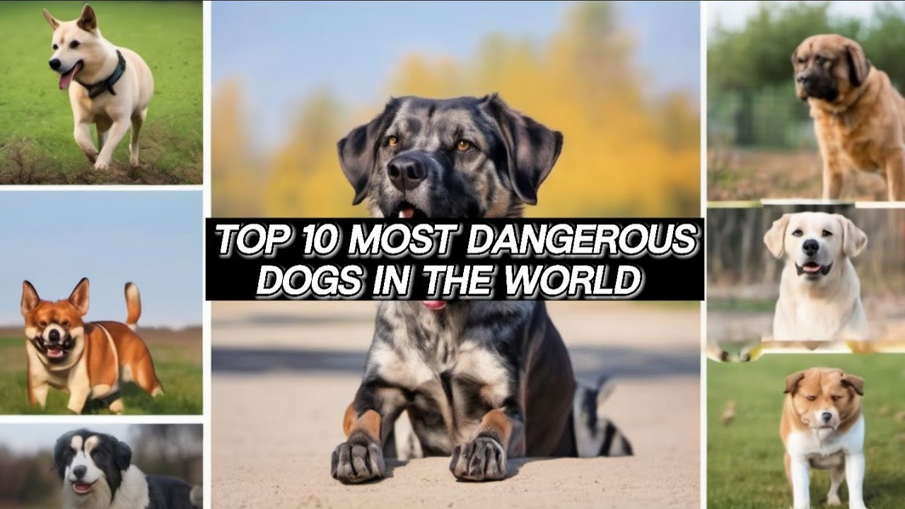 Top 10 most dangerous dogs in the world| Learnaboutworld #viral # ...