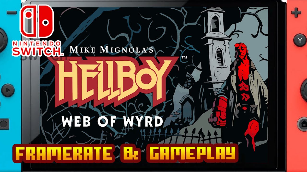 Hellboy Web of Wyrd - (Nintendo Switch) - Framerate & Gameplay - YouTube