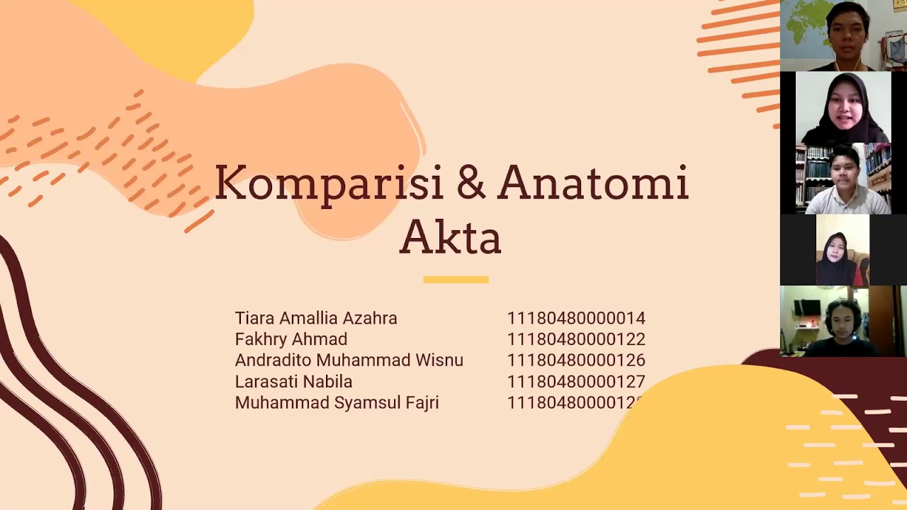 Komparisi dan Anatomi Akta Notaril - Legal Drafting - YouTube