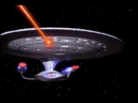 Enterprise firing phasers - YouTube