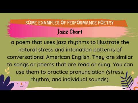Performance Poetry - YouTube