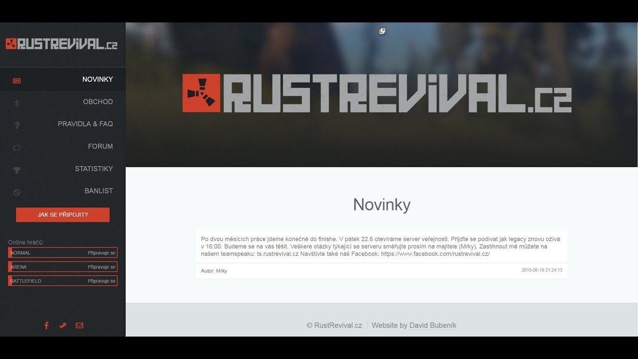 Rust Revival | Nejvíc CRINGE pozvánka ever | Pozvánka na Rust Revival ...