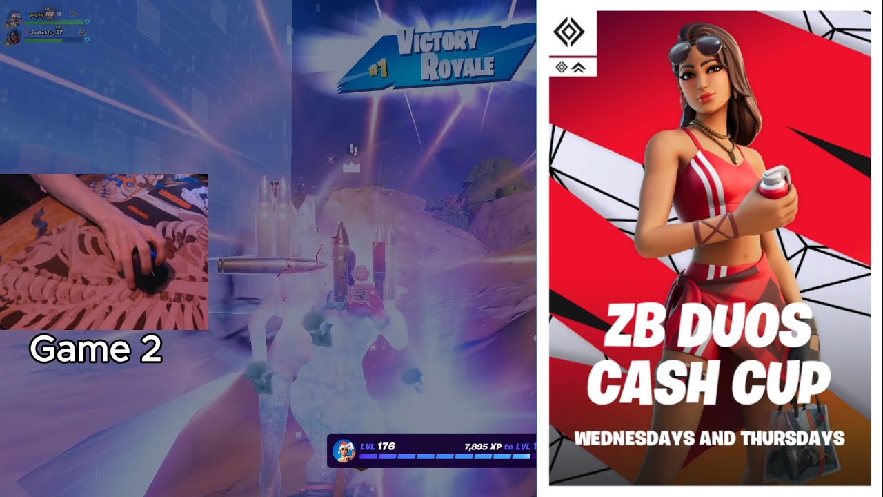How I Qualified For The EU Duo Zero Build Cash Cup Finals - YouTube