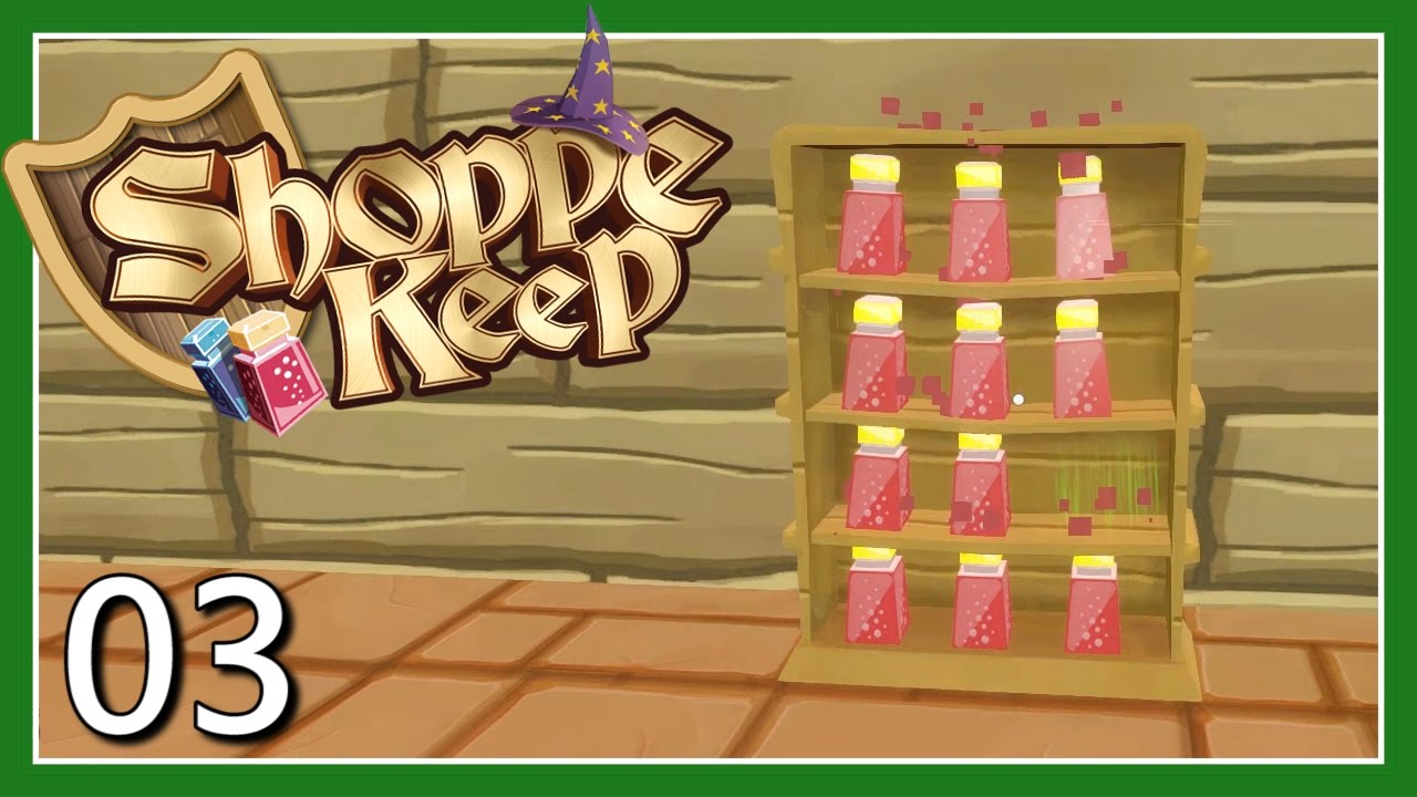 Shoppe Keep - Potion Commotion - Let's Play Shoppe Keep Gameplay [Part ...