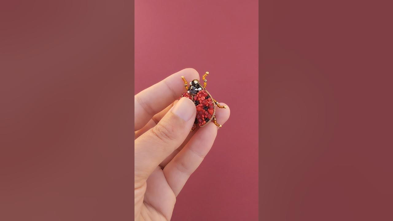 Го зі мною робити брошку сонечко 🐞 #комахи #вишивка #брошка #сонечко # ...
