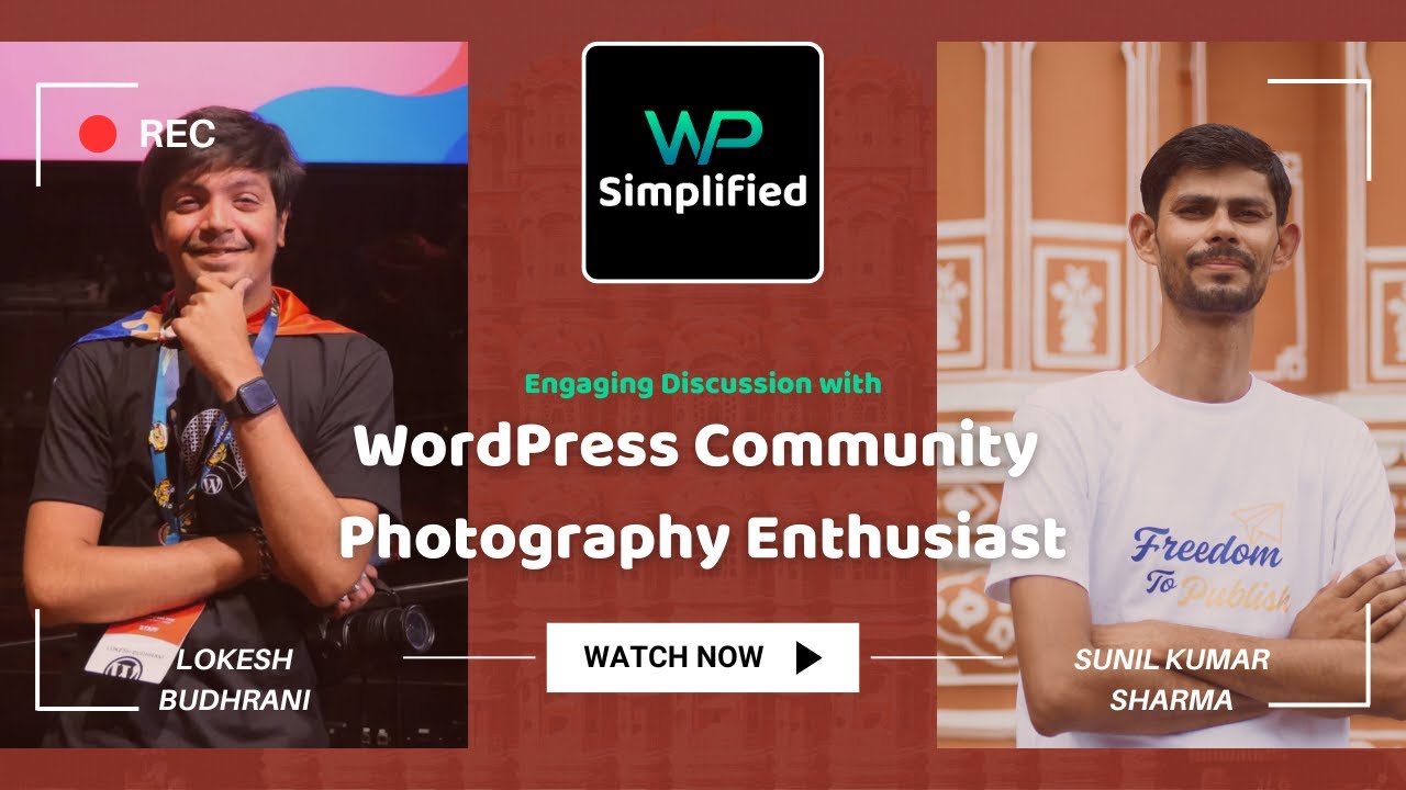Engaging Discussion with Lokesh Budhrani | WordPress Community ...