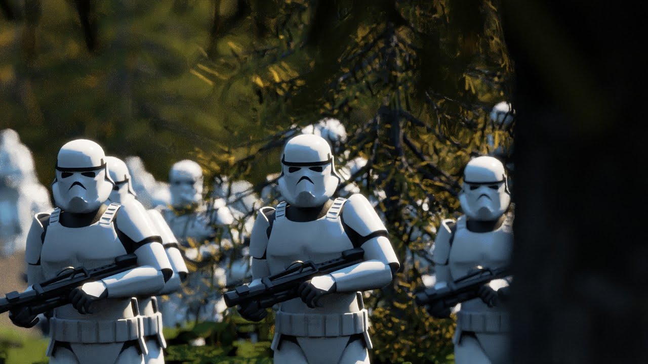 blender 2.90 star wars animation - YouTube