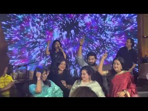 Runa Laila’s 70th birthday celebration with Asif Akbar and Ankhi Alamgir.