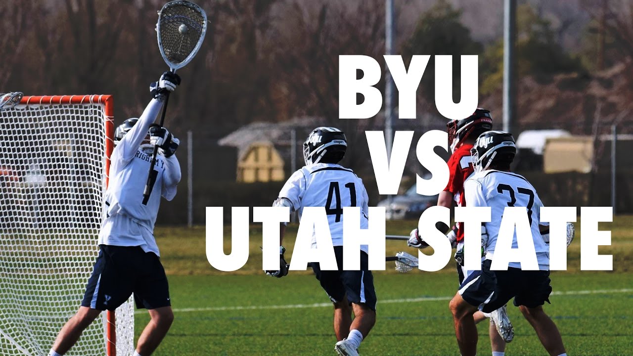 BYU Lacrosse vs Utah State - YouTube