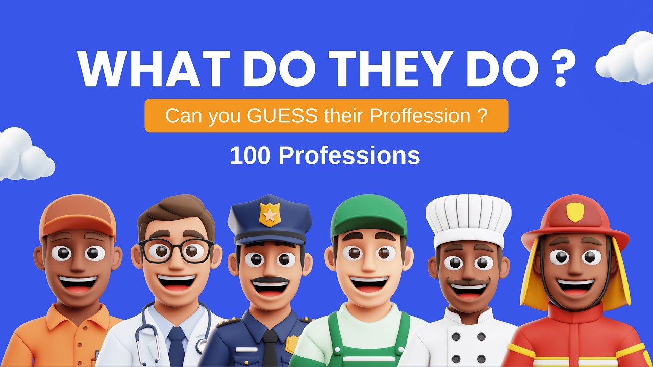 Think You Know All Jobs? This 100 Professions Quiz Will Shock You! # ...