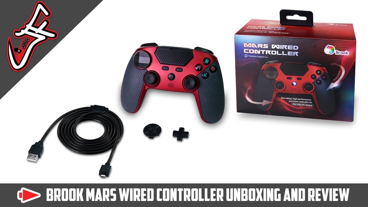Brook Mars Wired Controller Unboxing and Review - YouTube