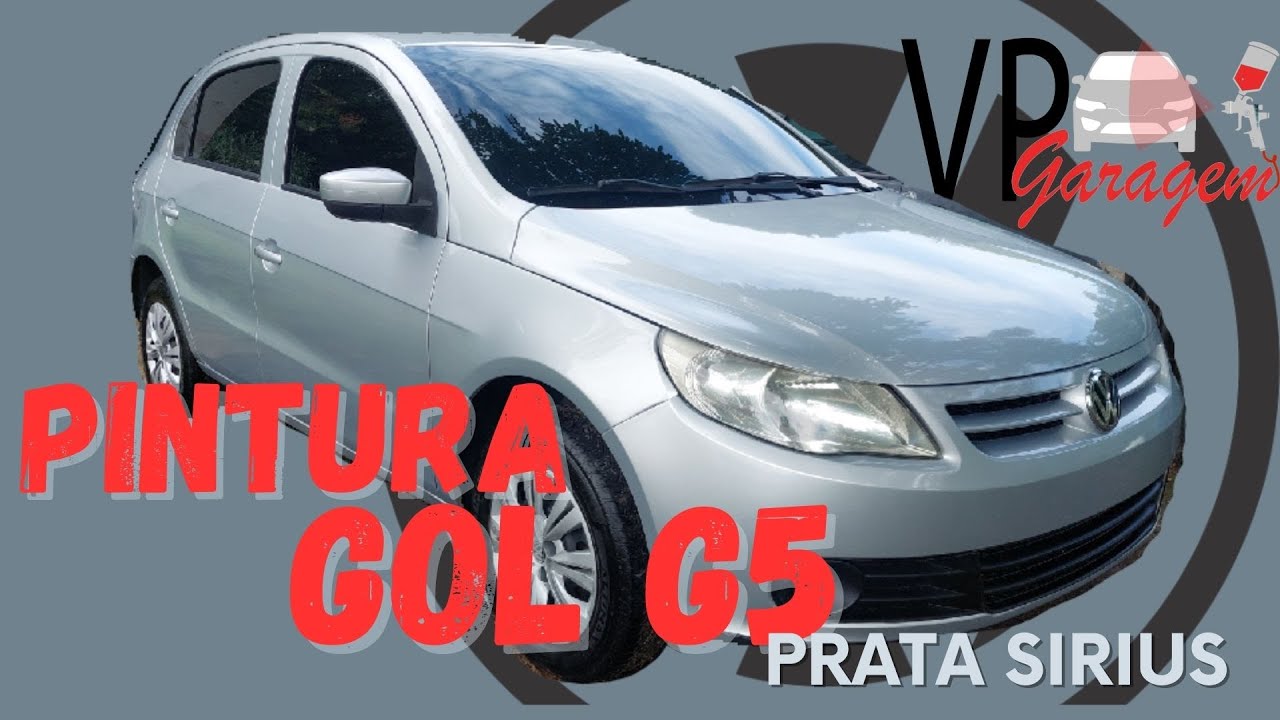 Pintura Gol G5 Prata Sirius!! - YouTube