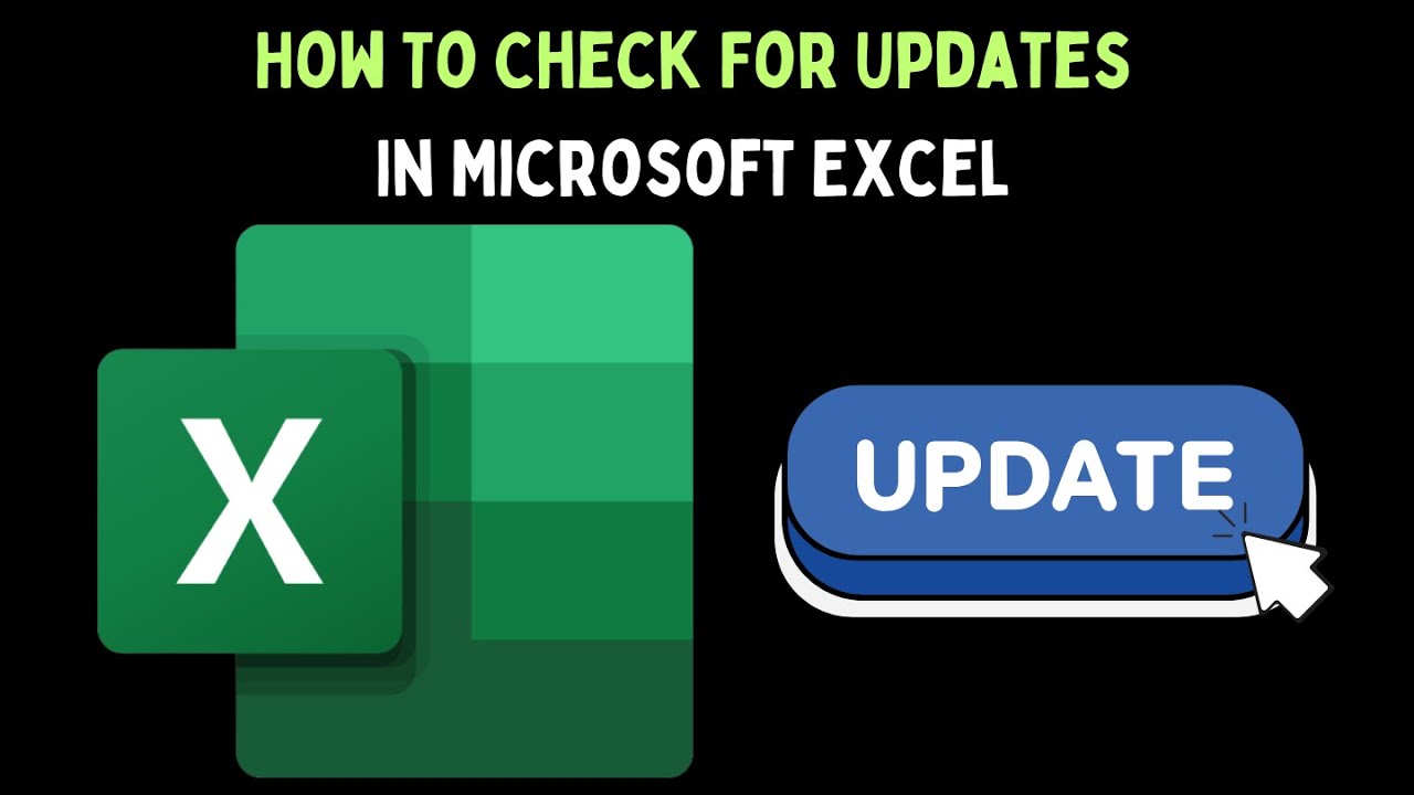 How To Check For Updates In Microsoft Excel on Windows 11 - YouTube