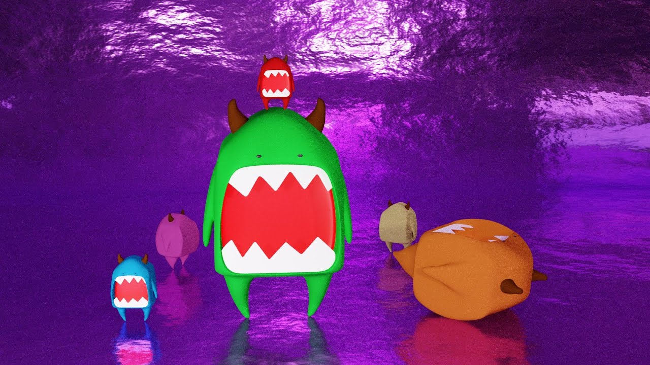 Monster character Blender Tutorial - YouTube