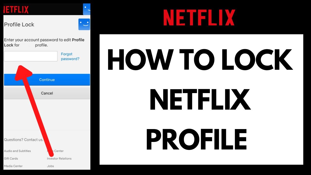 How to Lock Netflix Profile | PIN Lock Netflix Account | Lock Profile ...