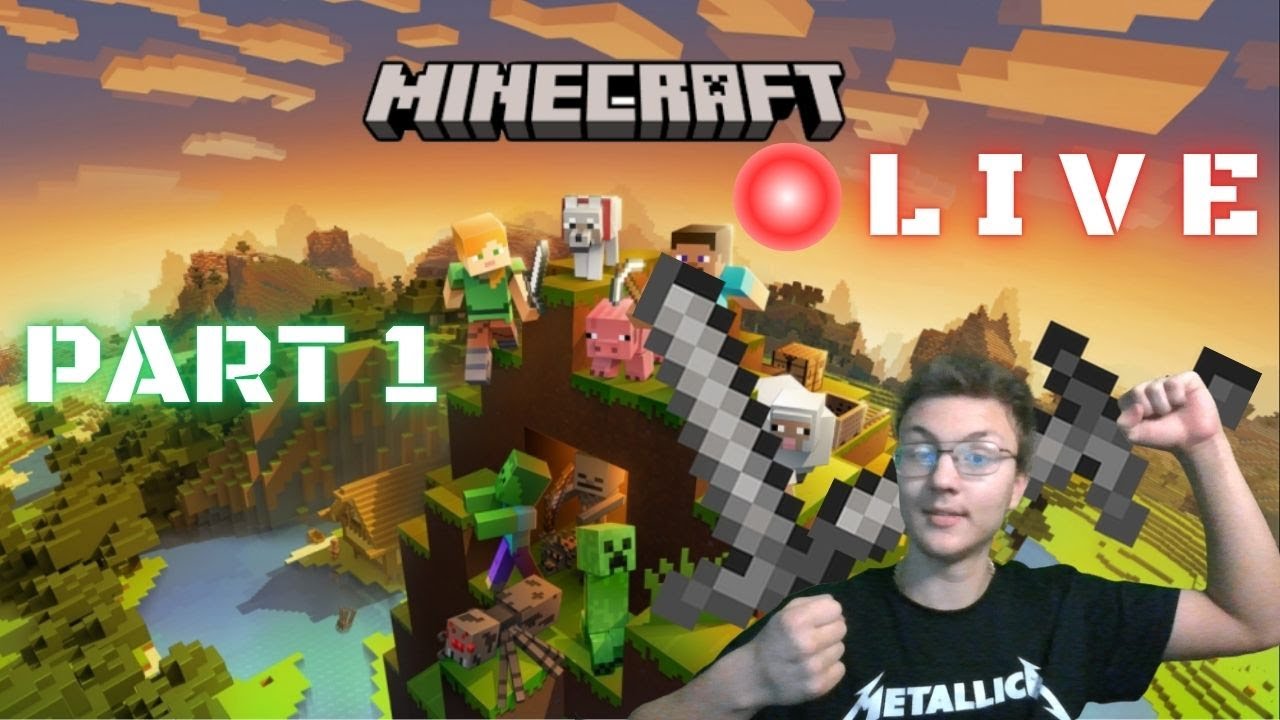 Minecraft Gameplay PART 1 LIVE! 1/14/2024 (FIRST XBOX STREAM) - YouTube