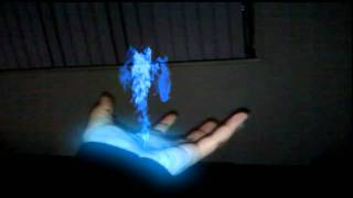 Blue Fire In Hand