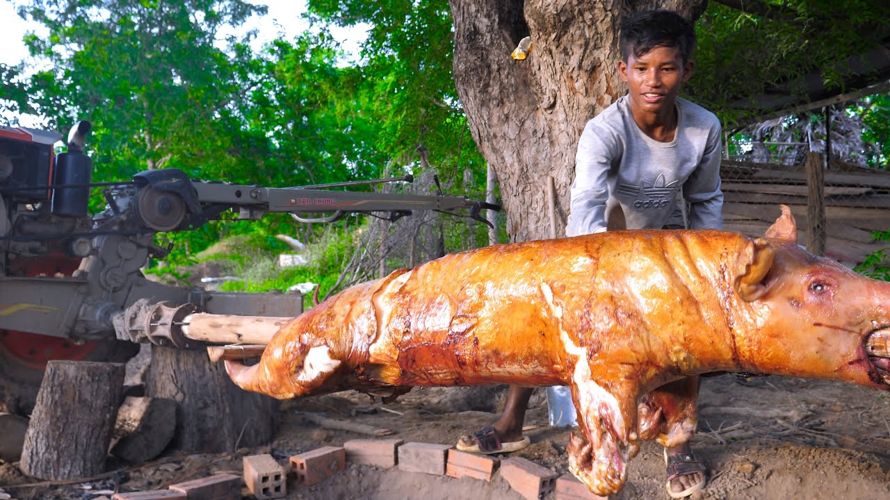 Eating Roasted Pig