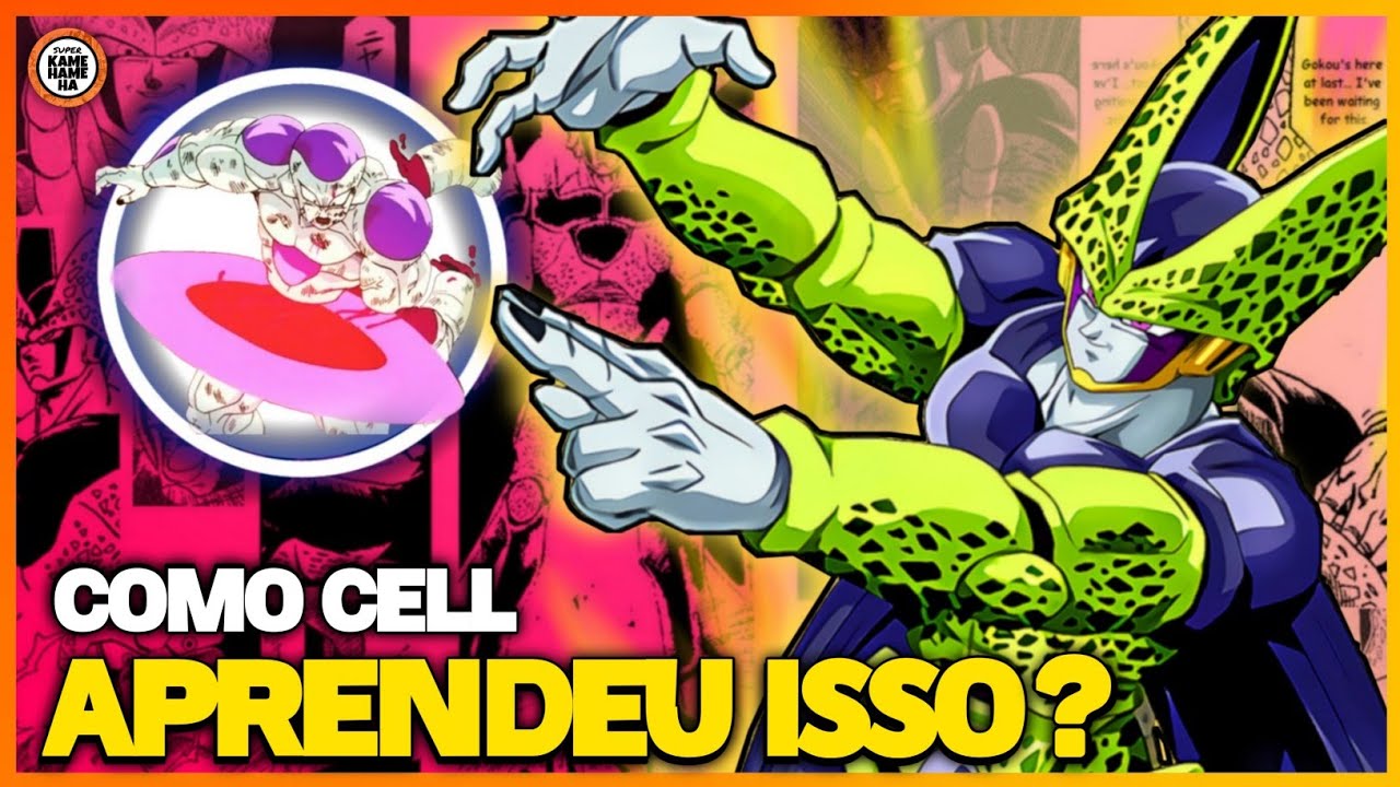 COMO CELL APRENDEU AS TÉCNICAS DE FREEZA? - YouTube