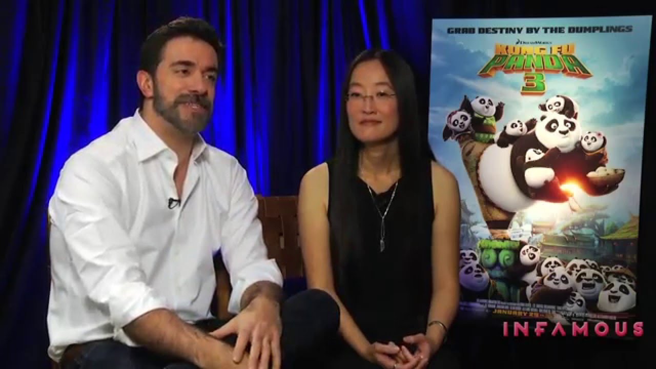 Alessandro Carloni & Jennifer Yuh Nelson Interview - KUNG FU PANDA 3 ...