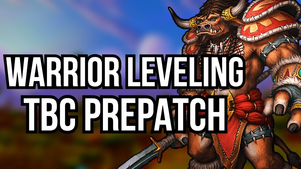 I'M BACK | WARRIOR PREPATCH LEVELING - YouTube