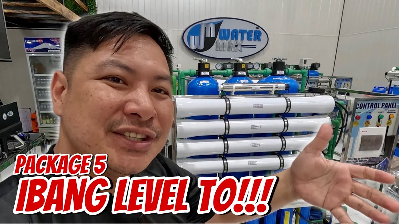 WATERMAX PACKAGE 5 UPGRADED TO DOUBLE PASS SYSTEM, IBANG LEVEL NA ITO ...