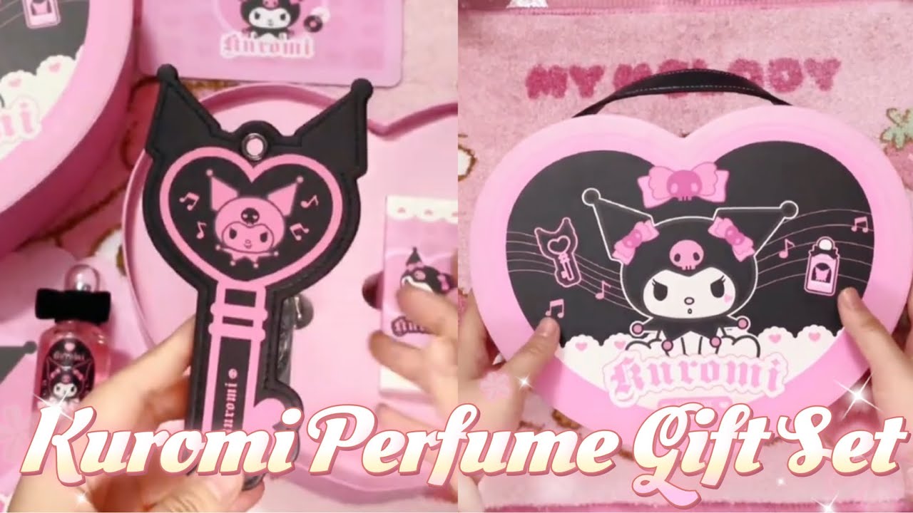 Aesthetic Unboxing | MARTUBE Kuromi Perfume Gift Set - YouTube