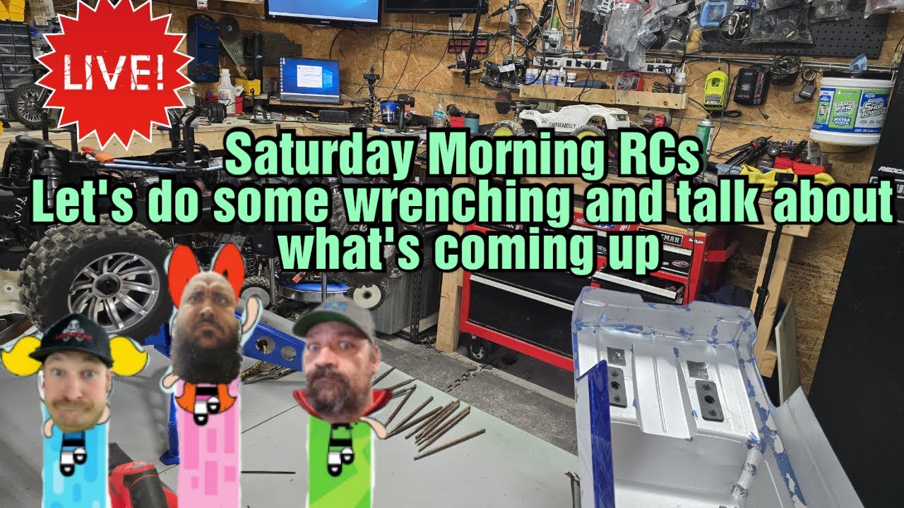 (LIVE) Saturday Morning RCs Lets wrench and talk about whats coming up ...
