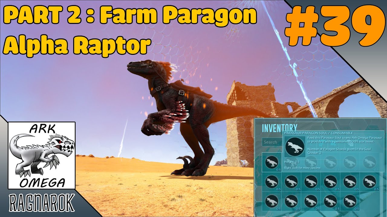 ARK OMEGA #39: KILL 5000 WILD DINO ĐỂ KIẾM PARAGON ALPHA RAPTOR - YouTube