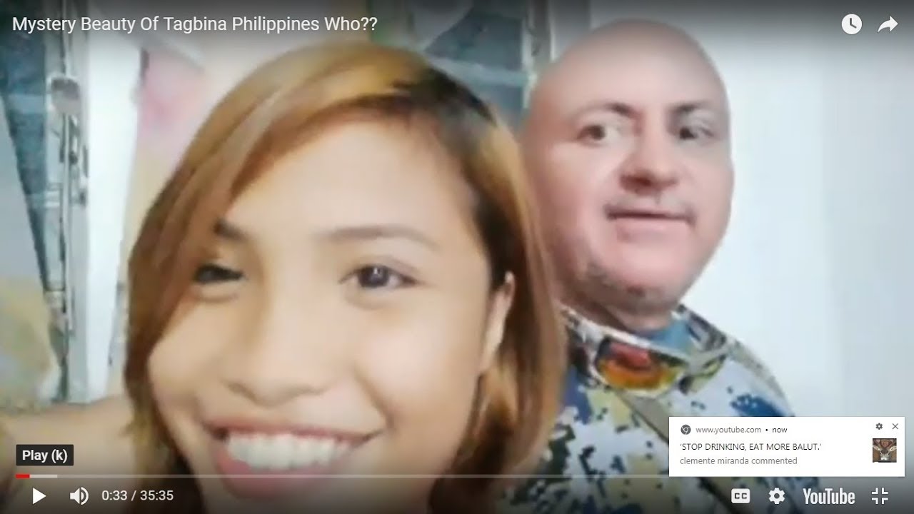 Mystery Filipina Beauty Girl Of Tagbina, Philippines but Who?? - YouTube