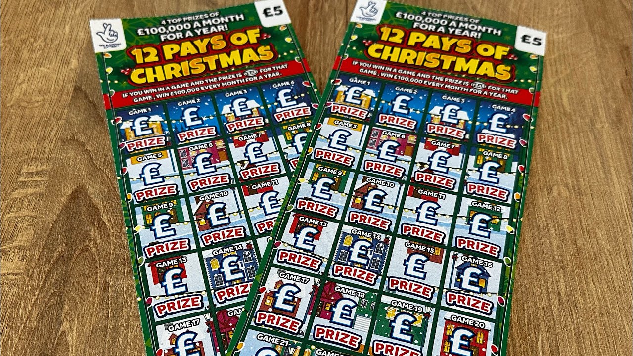 🎄 NEW 12 Pays of Christmas Scratch Cards 🎄 #scratchcards # ...