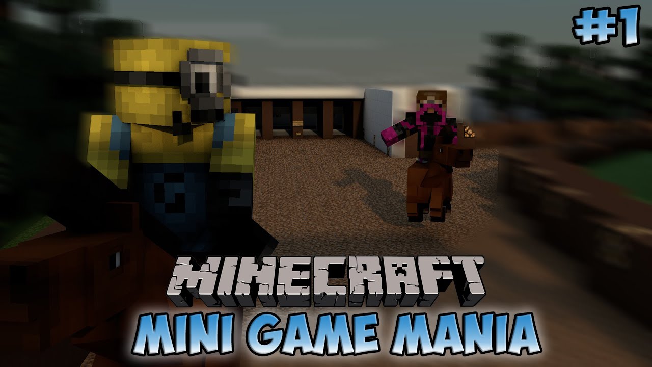 Minecraft | Mini Game Mania #1 | GRAND NATIONAL! - YouTube