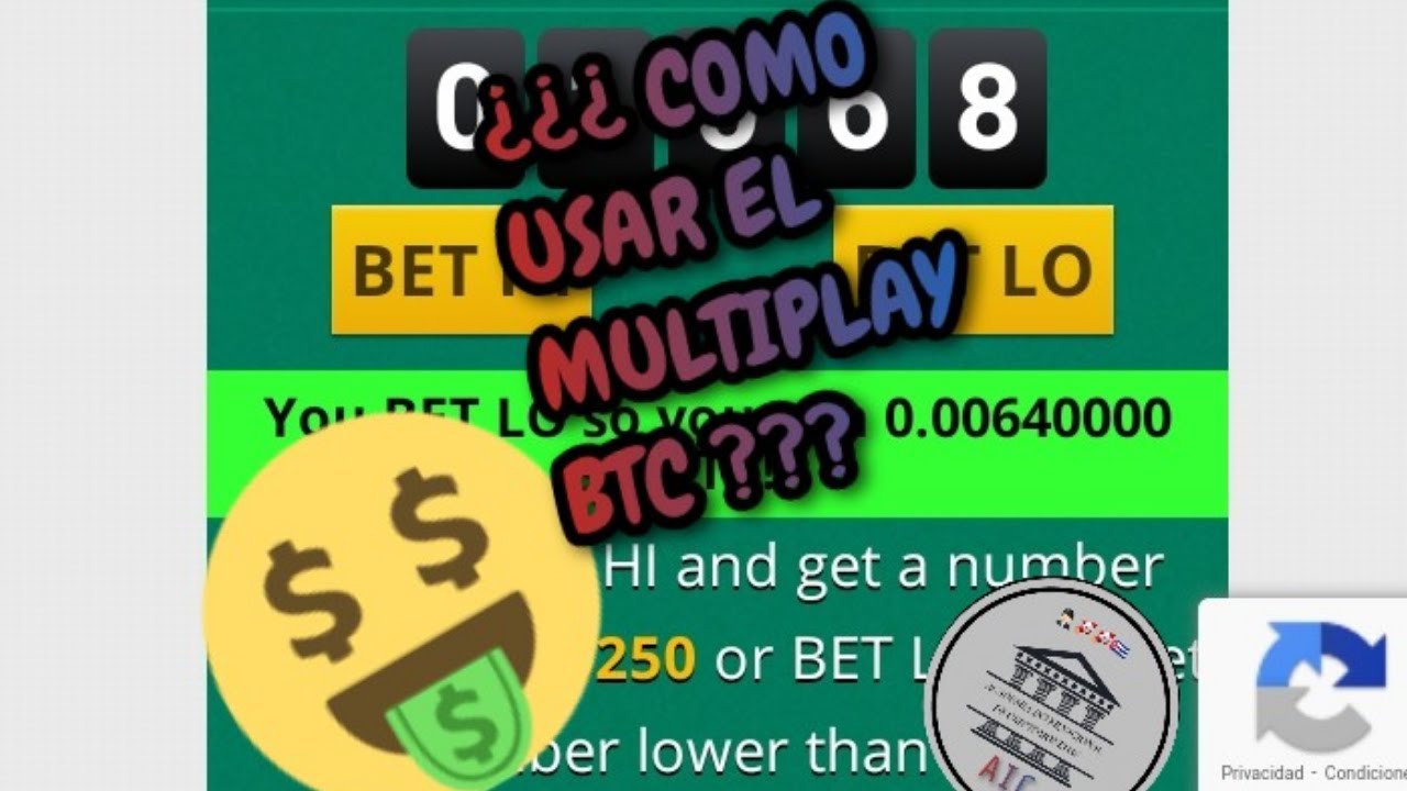 APRENDE COMO USAR EL MULTIPLY BTC - YouTube