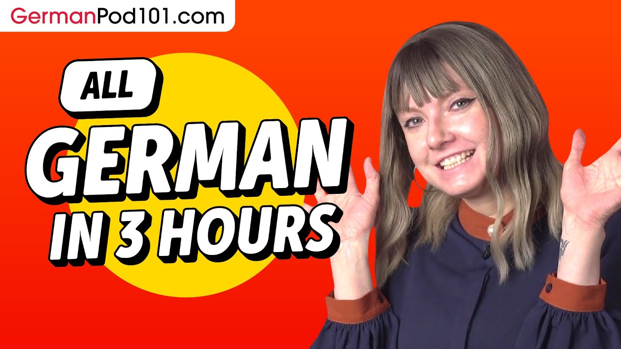 Learn German in 3 Hours - ALL the German Basics You Need - YouTube