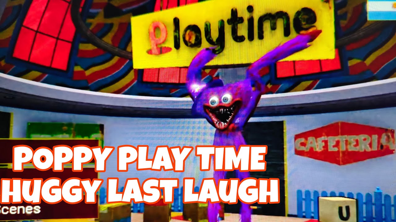 POPPY PLAYTIME HUGGY LAST LAUGH SHORT HOROR GAME - YouTube