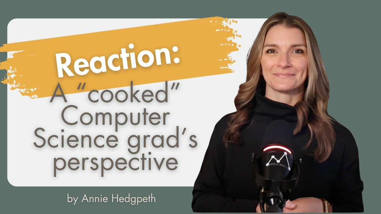 Reaction: A "cooked" Computer Science grad's perspective - YouTube