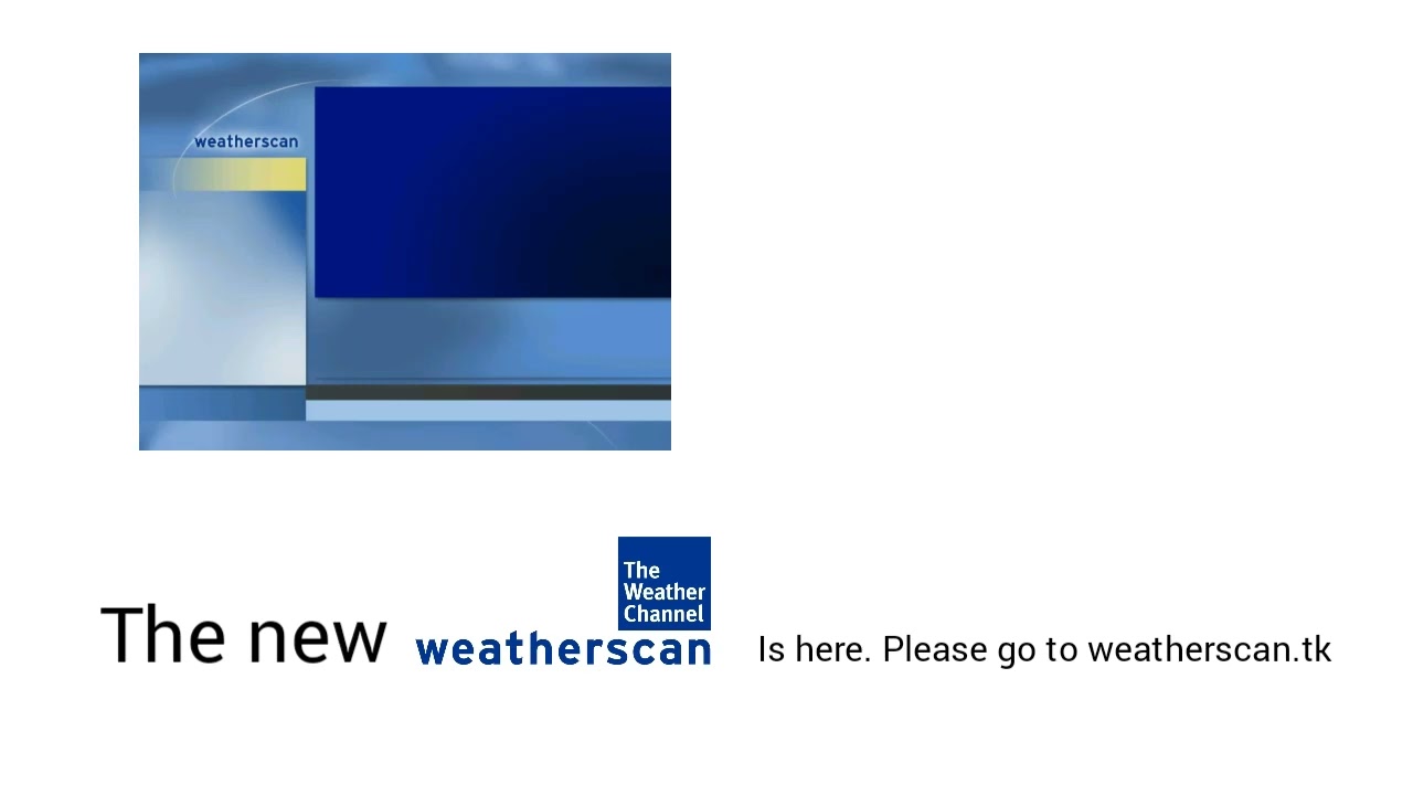 New Weatherscan Is Here - YouTube