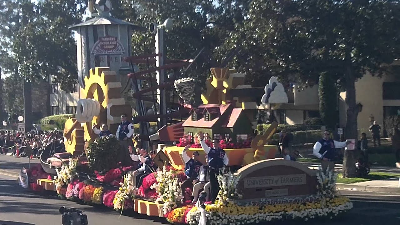 Farmers Float, Rose Parade 2012 - YouTube