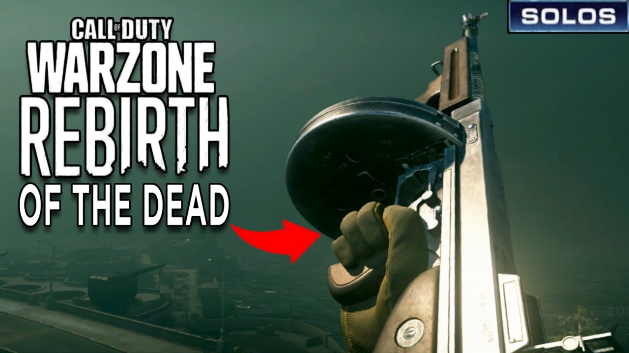 BO1 Galil & Tommy Gun - Warzone Rebirth of the Dead Zombies PS5 ...