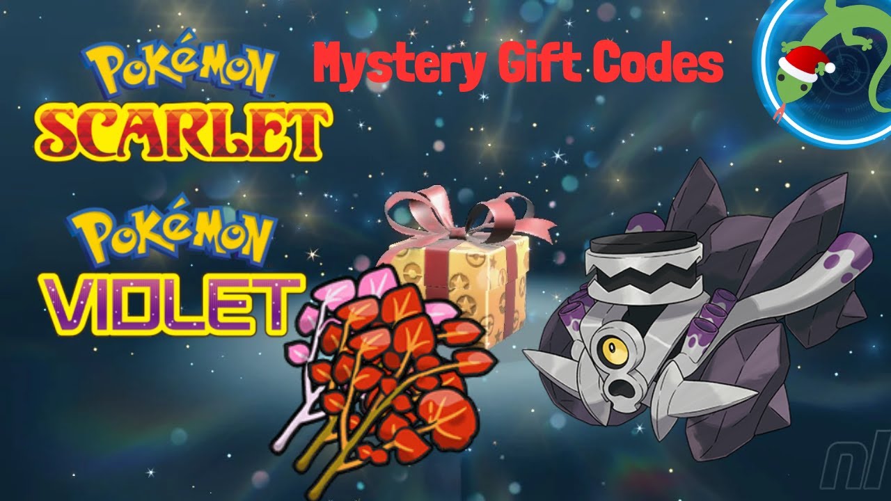 New Mystery Gift Codes for Pokemon Scarlet and Violet - YouTube