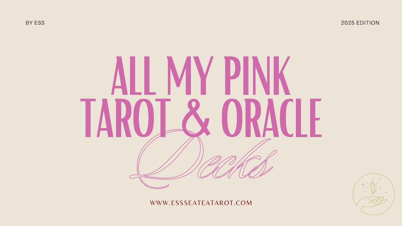 All My Pink Tarot & Oracle Decks 💕 20 decks 😱 — A VR to @foolsflow ...