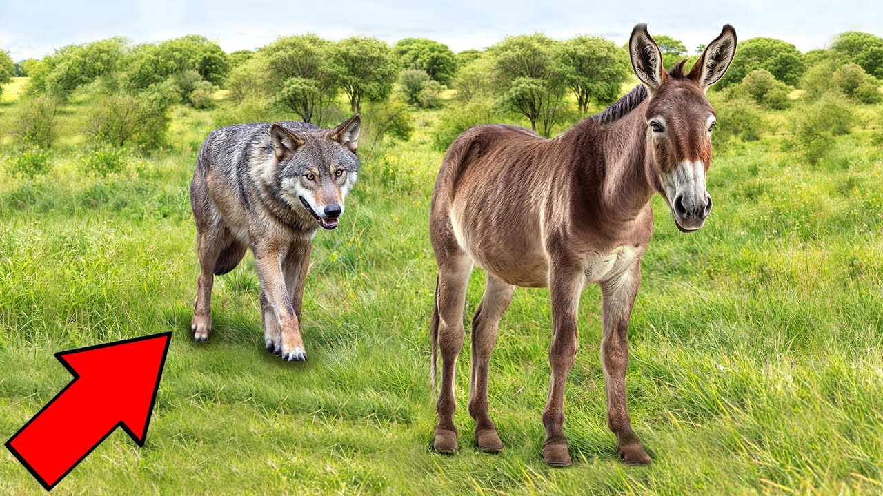 Questi Asini Combattono Contro Lupi E Leopardi ! - YouTube