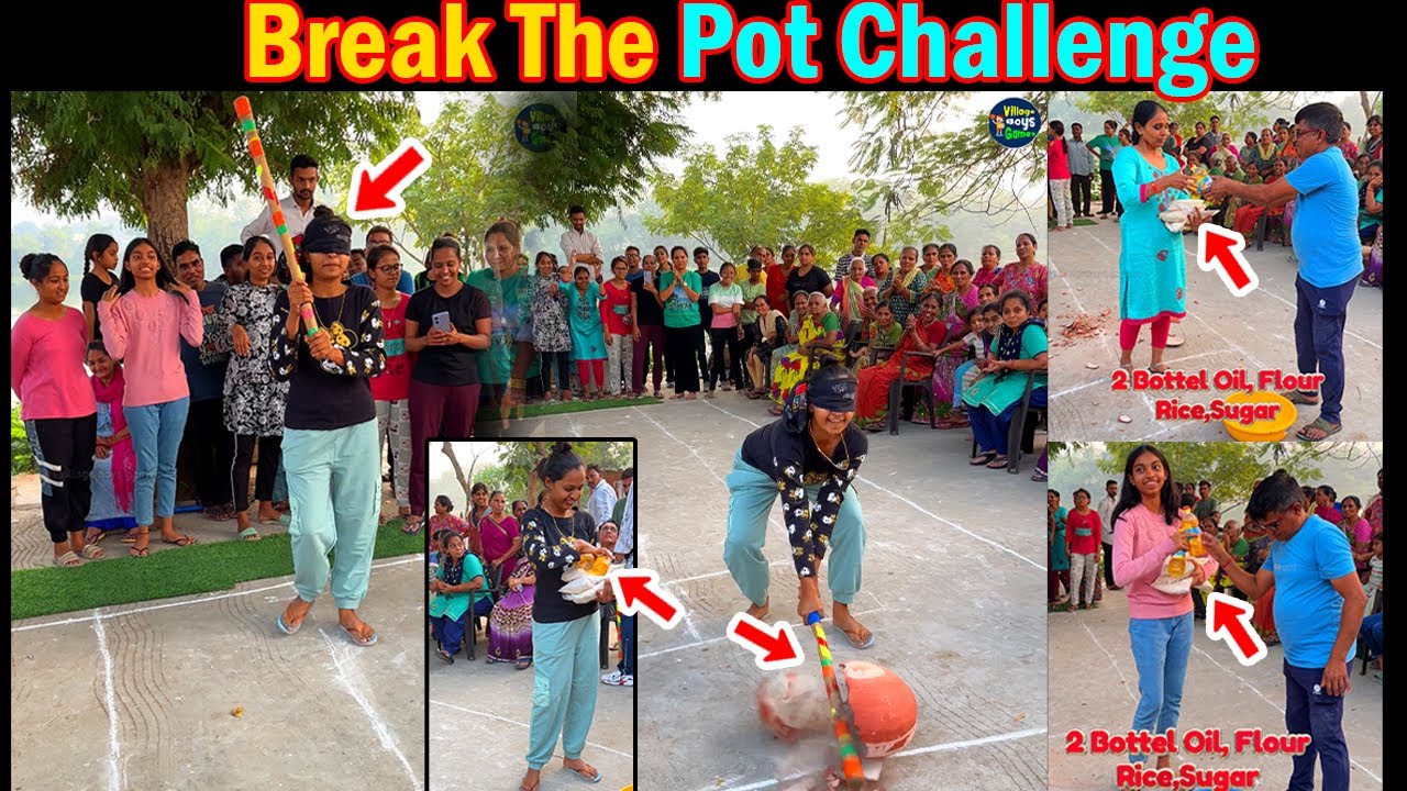 Break the pot challenge new challenge - YouTube