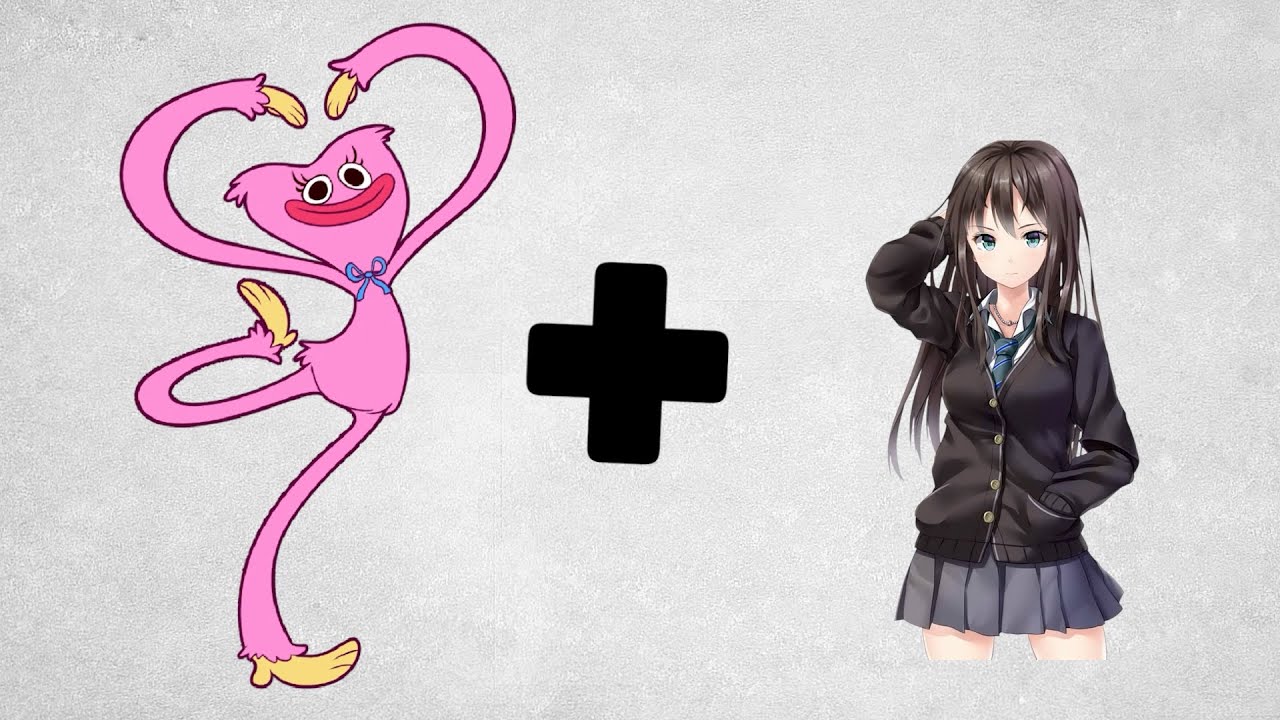 Kissy Missy + Anime Girl = ??? Poppy Playtime Animation #16 - YouTube